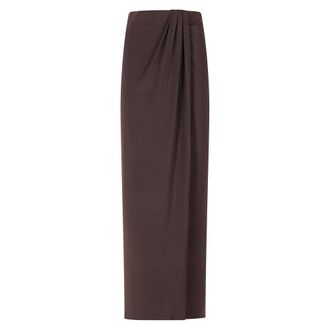 Andamane Femme, Jupes, Brun, Taille: 36 FR Maxi Skirts
