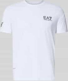 Emporio Armani T-Shirt mit Label-Print