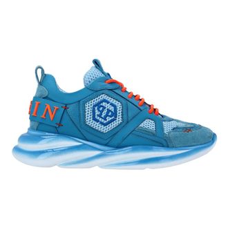 Philipp Plein Homme, Chaussures, Bleu, Taille: 39 EU Skywalker Runner