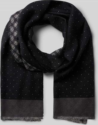 Altea Doubleface-Schal im Allover-Look