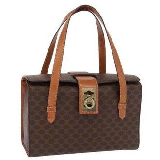 Celine Sac &agrave; main vintage Pre-owned - Femme - Pre-owned - Brun - Taille: ONE Size