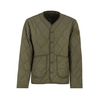 Polo Ralph Lauren Gesteppte Jacquard-Jacke - - Jackets - Damen - Gr&uuml;n - M