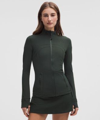 lululemon Define Jacke Nulu f&uuml;r Frauen - Gr&ouml;&szlig;e 0 in Rainforest Green