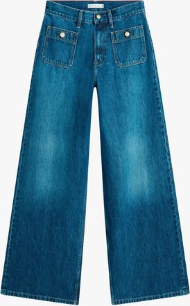 Tommy Hilfiger Jean ample en coton d&eacute;la v&eacute;