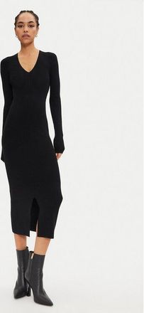 Calvin Klein Strickkleid K20K207491 Schwarz Slim Fit