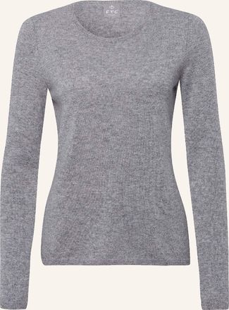 FTC Ftc Cashmere Cashmere-Pullover grau