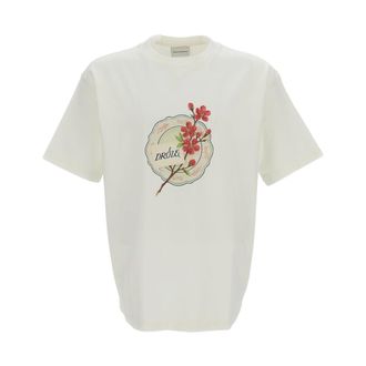 Dr&ocirc;le de Monsieur Dr&ocirc;le Porcelaine T-Shirt - - Tops - Herren - Wei&szlig; - S