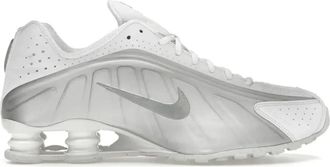 Nike Low-Top Sneaker - Shox R4 Aerodynamic White Sneakers - Gr. 42,5 (EU) - in Weiß - für Damen