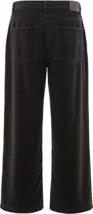 Paolo Pecora Garment-Dyed Corduroy Trousers - Brown