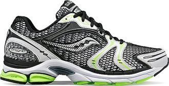 Saucony Unisexe adulte Progrid Triumph 4, Blanc/noir/vert, 10.5