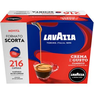 LavAzza Crema e Gusto Kaffeekapsel Medium ger&ouml;stet 54 St&uuml;ck(e)