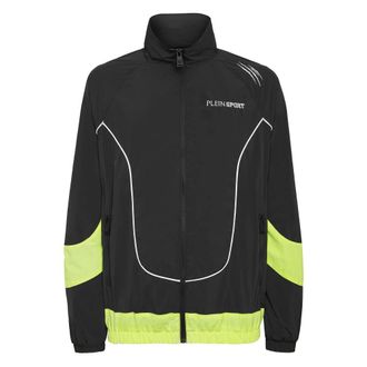 Plein Sport Homme, Vestes, Noir, Taille: 4XL Technical Jogging Bomber Jacket LS Scratch