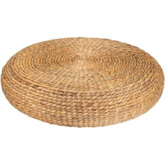 Atmosphera Atmosphera - Tabouret de salle de bain Wond en rotin tress&eacute; de 55 cm de diam&egrave;tre - cr&eacute;ateur dint&eacute;rieur