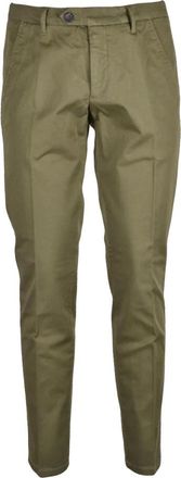 Roy Rogers Homme, Pantalons, Vert, Taille: W33 Pantalone Chino