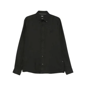 HUGO BOSS Homme, Chemises, Noir, Taille: 2XL Boss - Chemises > Chemises Casual