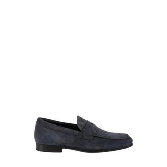 Tod's Wildleder-Mokassin - - Shoes - Herren - Blau - 43 EU