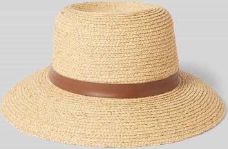 Loevenich Strohhut mit Stoffband Modell Raffia