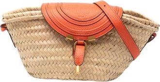 Chlo&eacute; Sac bandouli&egrave;re Marcie Pre-owned - Femme - Pre-owned - Beige - Taille: ONE Size