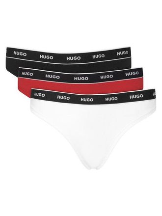 HUGO BOSS String-Set Triplet Thong Stripe 50545680 Bunt