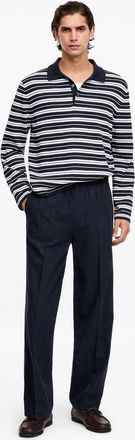Arket Weite Hose Aus Leinenmischung -Blau
