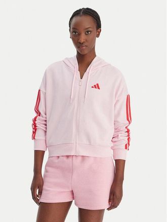 adidas Sweatshirt Essentials 3-Stripes KD4789 Rosa Regular Fit