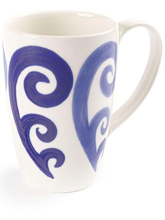 Themis.Z Athene Peacock Tasse - Wei&szlig;