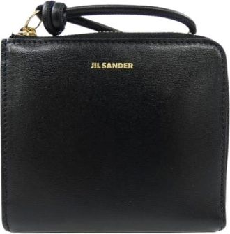 Jil Sander Portefeuille court doccasion - Femme - Pre-owned - Noir - Taille: ONE Size