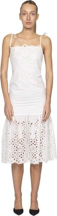 Moschino Femme, Robes, Blanc, Taille: 36 FR Abito 0002