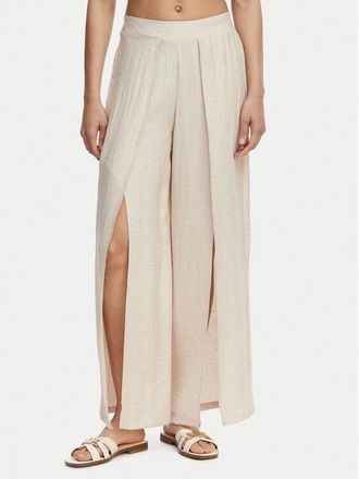 Ysabel Mora Stoffhose 86272 Hellbeige Wide Leg