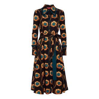 La DoubleJ Lake Como Hemdblusenkleid - - Dresses - Damen - Schwarzk - M