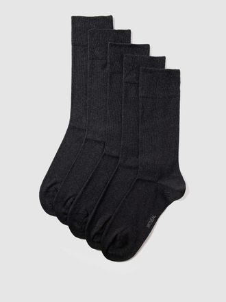 Mc Neal Socken mit elastischem Rippenbündchen im 5er-Pack