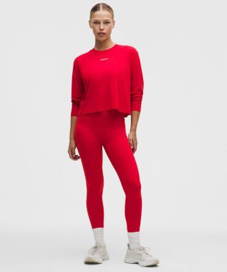 lululemon Wunder Train No Line High-Rise Leggings 25 f&uuml;r Frauen - Neon - Gr&ouml;&szlig;e 10