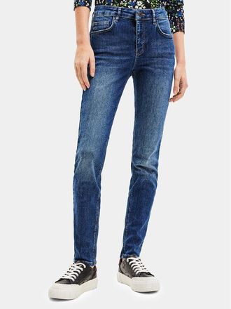 Desigual Jeans 23WWDD90 Blau Skinny Fit