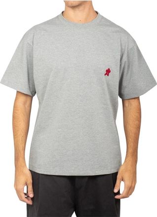 A Paper Kid Homme, Tops, Gris, Taille: XS T-Shirt