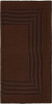 lescarf Lescarf Tuch braun