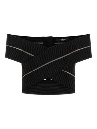 Balmain Top - Noir
