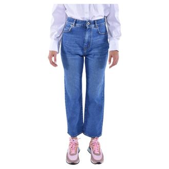 Max Mara Femme, Jeans, Bleu, Taille: 34 FR Cropped Denim Jeans
