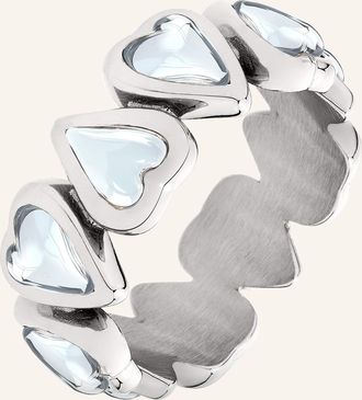 Liebeskind Liebeskind Ring Aus Edelstahl silber