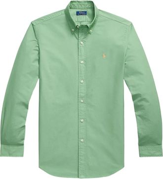 Polo Ralph Lauren Langärmeliges Oxford-Hemd - Grün