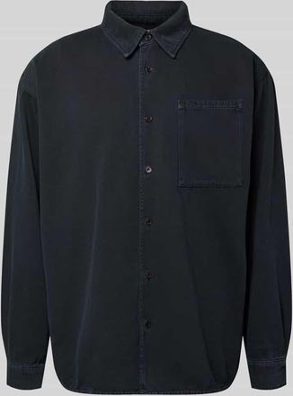American Vintage Relaxed Fit Freizeithemd mit Kentkragen Modell LYCAZ