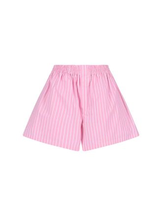 Balenciaga Striped Shorts