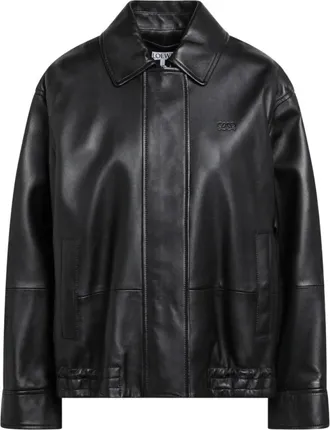 Loewe Veste &agrave; cordon de serrage - Femme - Vestes - Noir - Taille: 36 FR