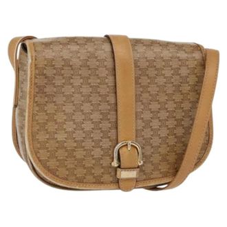 Celine Sac bandouli&egrave;re en plastique Pre-owned - Femme - Pre-owned - Beige - Taille: ONE Size
