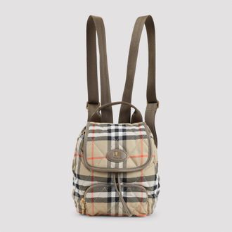 Burberry Mini sac &agrave; dos &agrave; carreaux