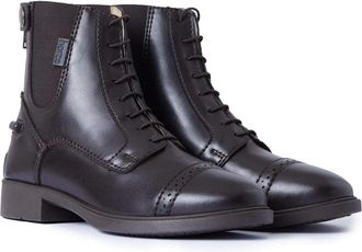 Horze Damen Reitstiefelette Kilkenny, Jodhpur Stiefel mit Rei&szlig;verschluss, Braun, 42