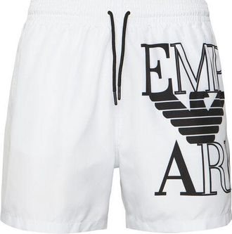 Emporio Armani Badeshorts EM000583 AF20434 U0002 Wei&szlig; Regular Fit