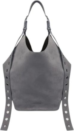 Dondup Femme, Sacs, Gris, Taille: ONE Size Tote Bags