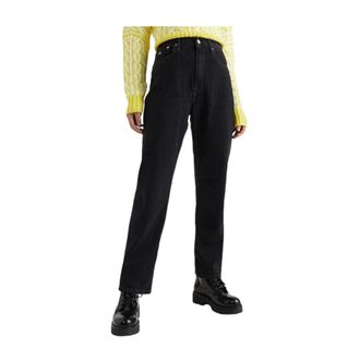 Tommy Hilfiger Gerade Hose - - Trousers - Damen - Schwarzk - W27 L30