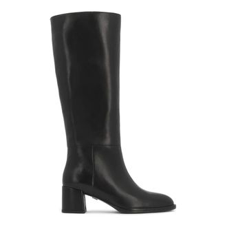 Kazar Femme, Chaussures, Noir, Taille: 38 EU Bottes hautes en cuir zipp&eacute;es