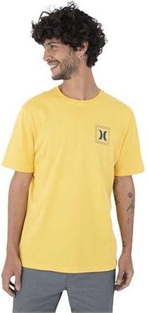 Hurley Evd Checked Out SS T-Shirt, Sunspit, L Homme